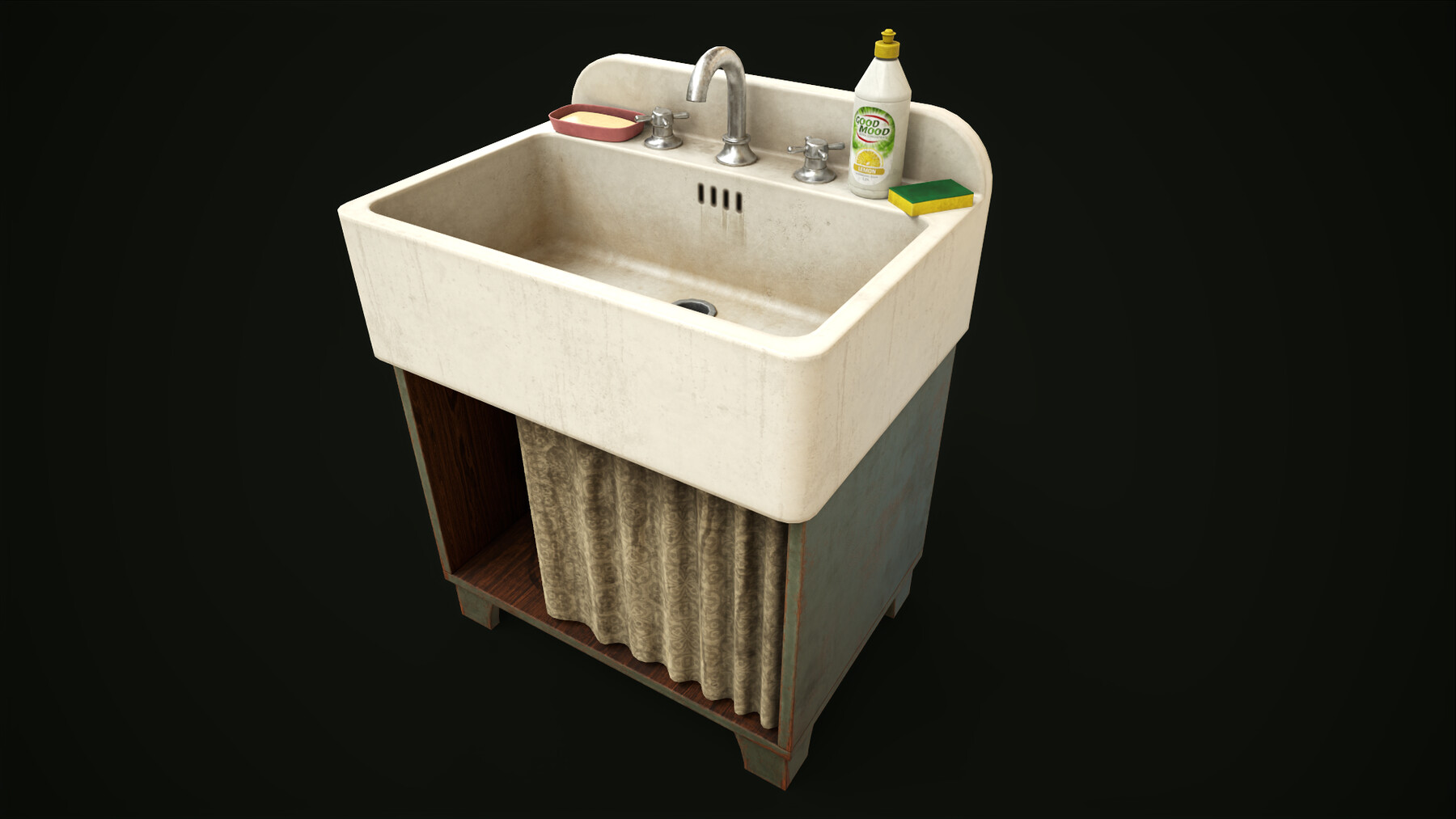 ArtStation - Old sink | Game Assets