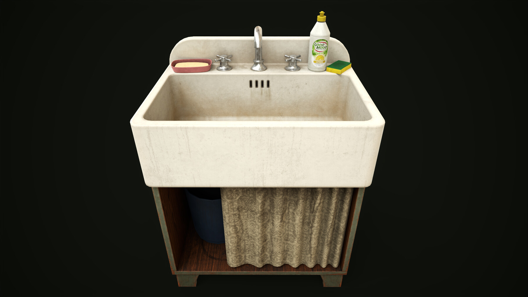 ArtStation - Old sink | Game Assets