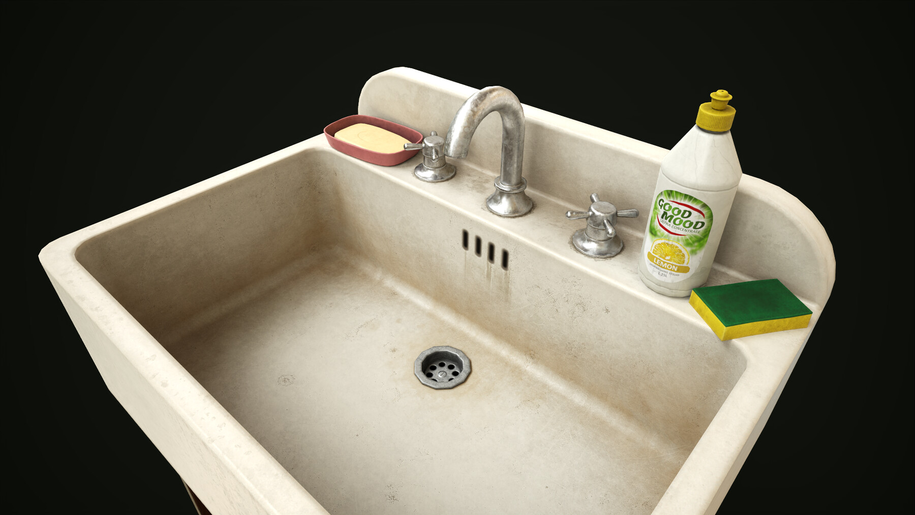 ArtStation - Old sink | Game Assets