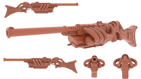 ArtStation - Gun Asset | Game Ready Gun Asset | Game Assets