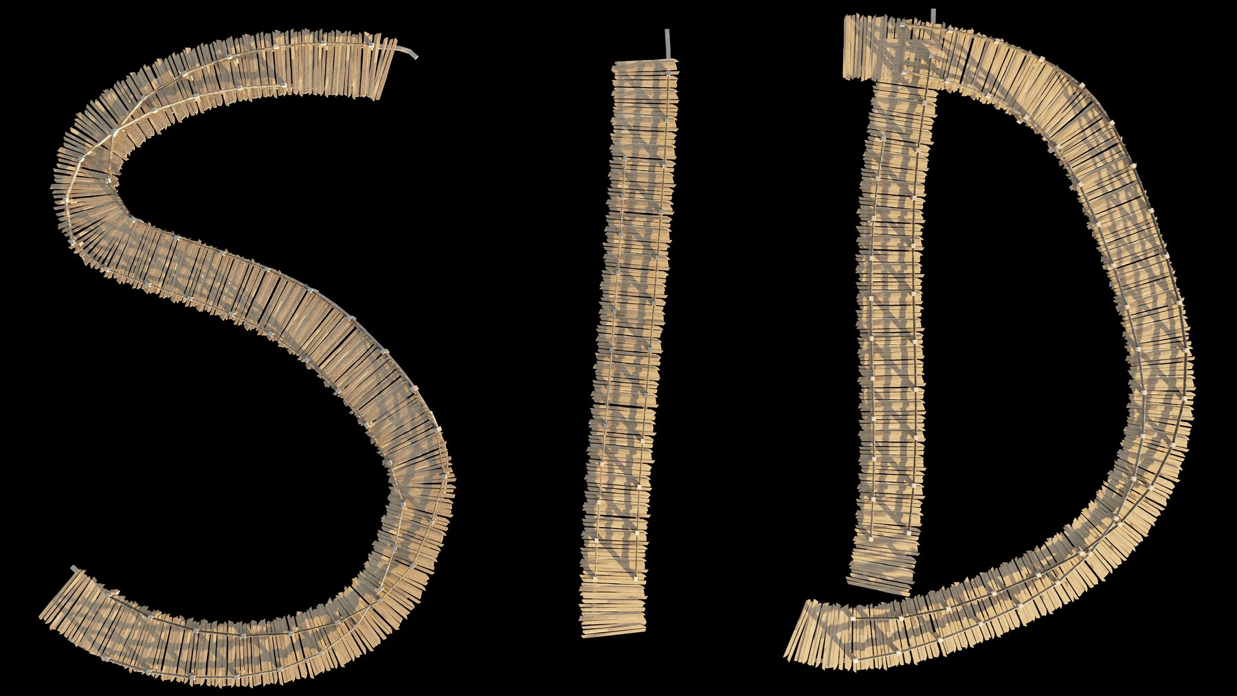 Artstation Procedural Bridge Generator Bezier Curve For Blender Game Ready Game Assets