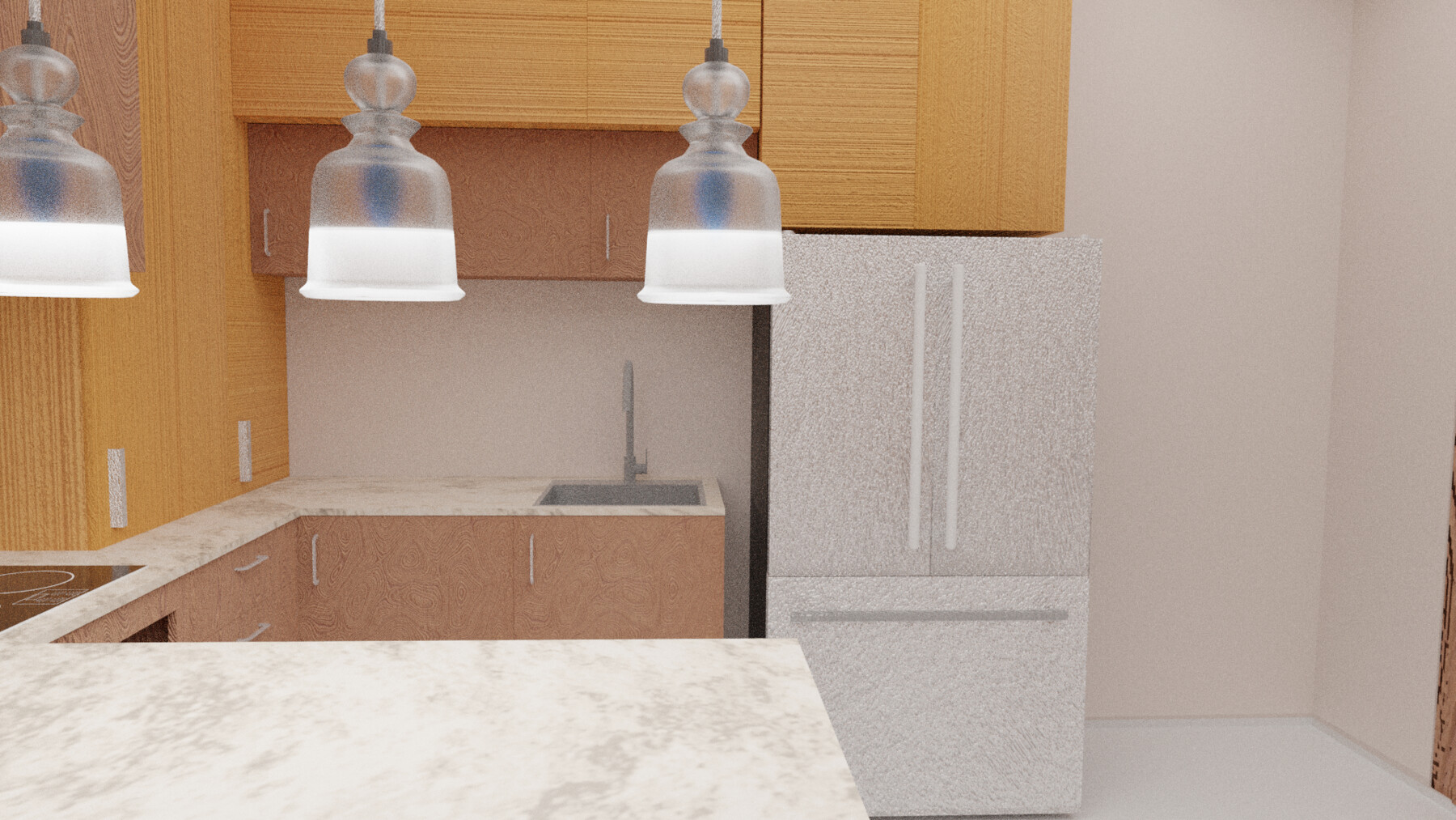 ArtStation - Small Kitchen 3D Model | Game Assets