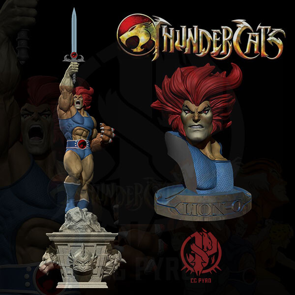 ArtStation - Thundercats Lion-O STL for 3D printing Fanart Term 24 CG ...
