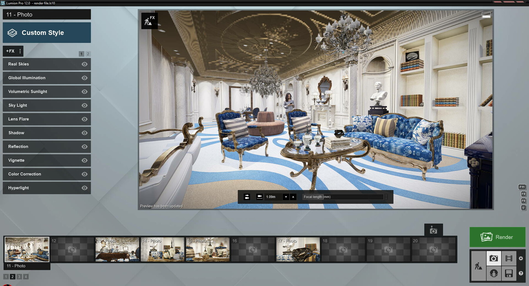 ArtStation - Remastering Classic Livingroom Design | Resources