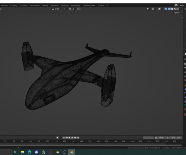ArtStation - Scifi VTOL Aircraft | Game Assets