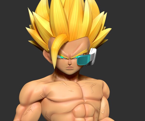 ArtStation - Teen Gohan with gym | Resources