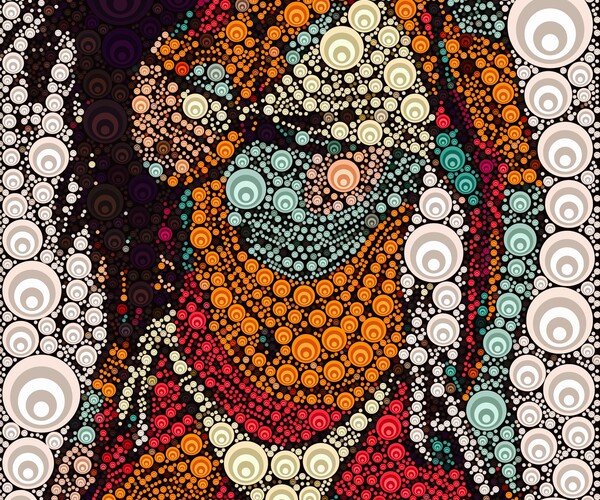 ArtStation - Abstract Geometric Girl #60 | Artworks