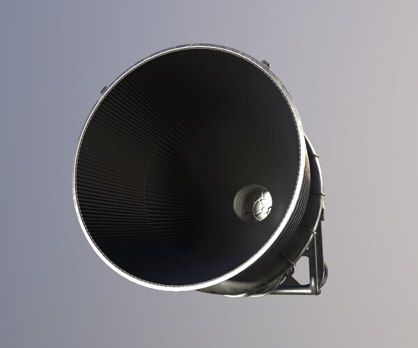 ArtStation - Rocket Engine F1 Rocketdyne | Resources