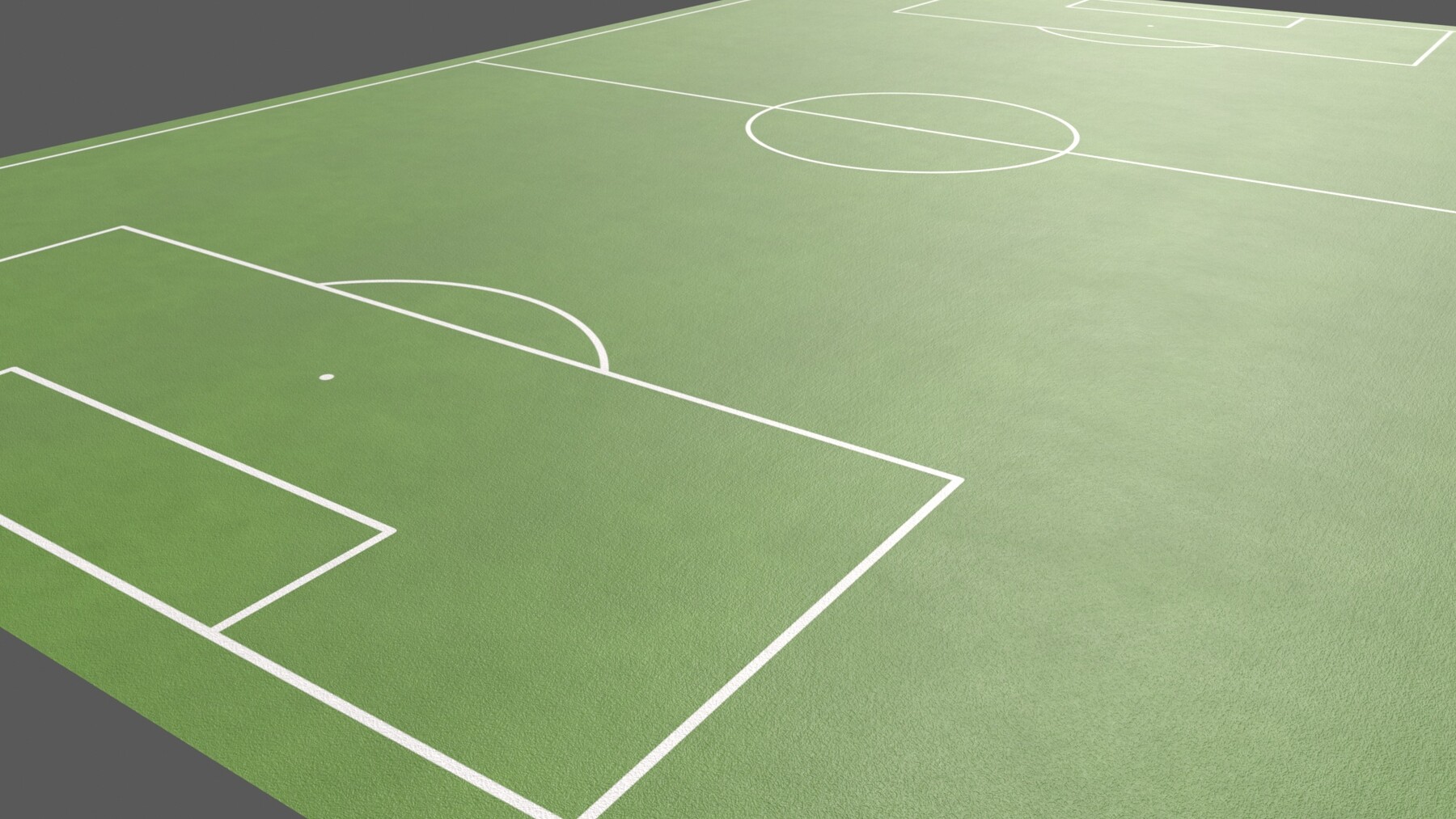 ArtStation - PBR Soccer and Football Pitch | Game Assets