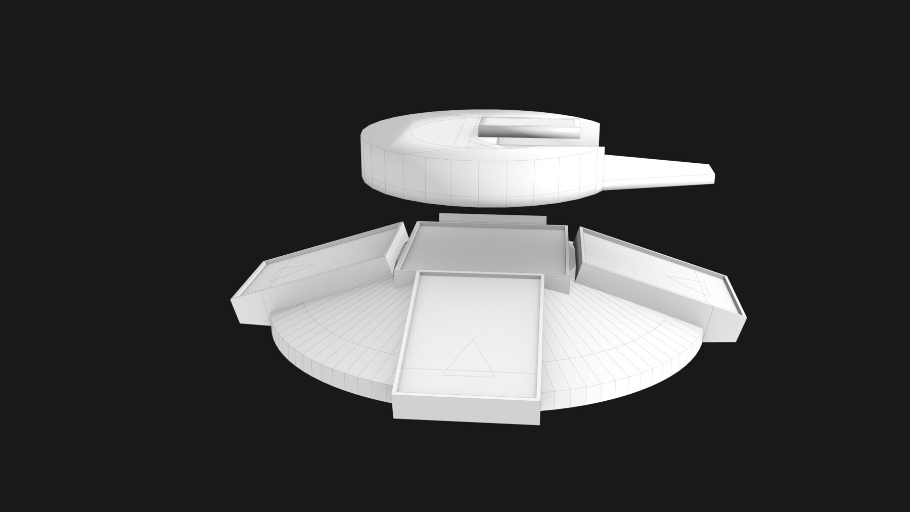 ArtStation - Duel Disk 1 prototype yugioh anime Low-poly 3D model ...