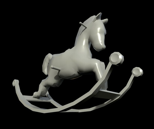 ArtStation - Rocking Horse | Game Assets