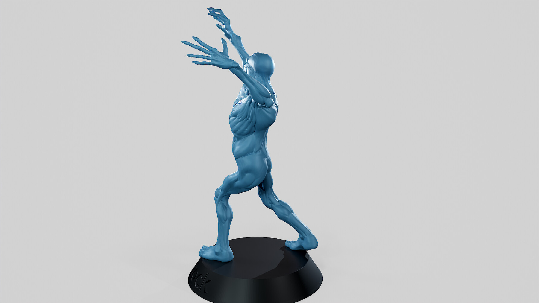 ArtStation - Zombie Undead Pose 02 3D printable model | Resources