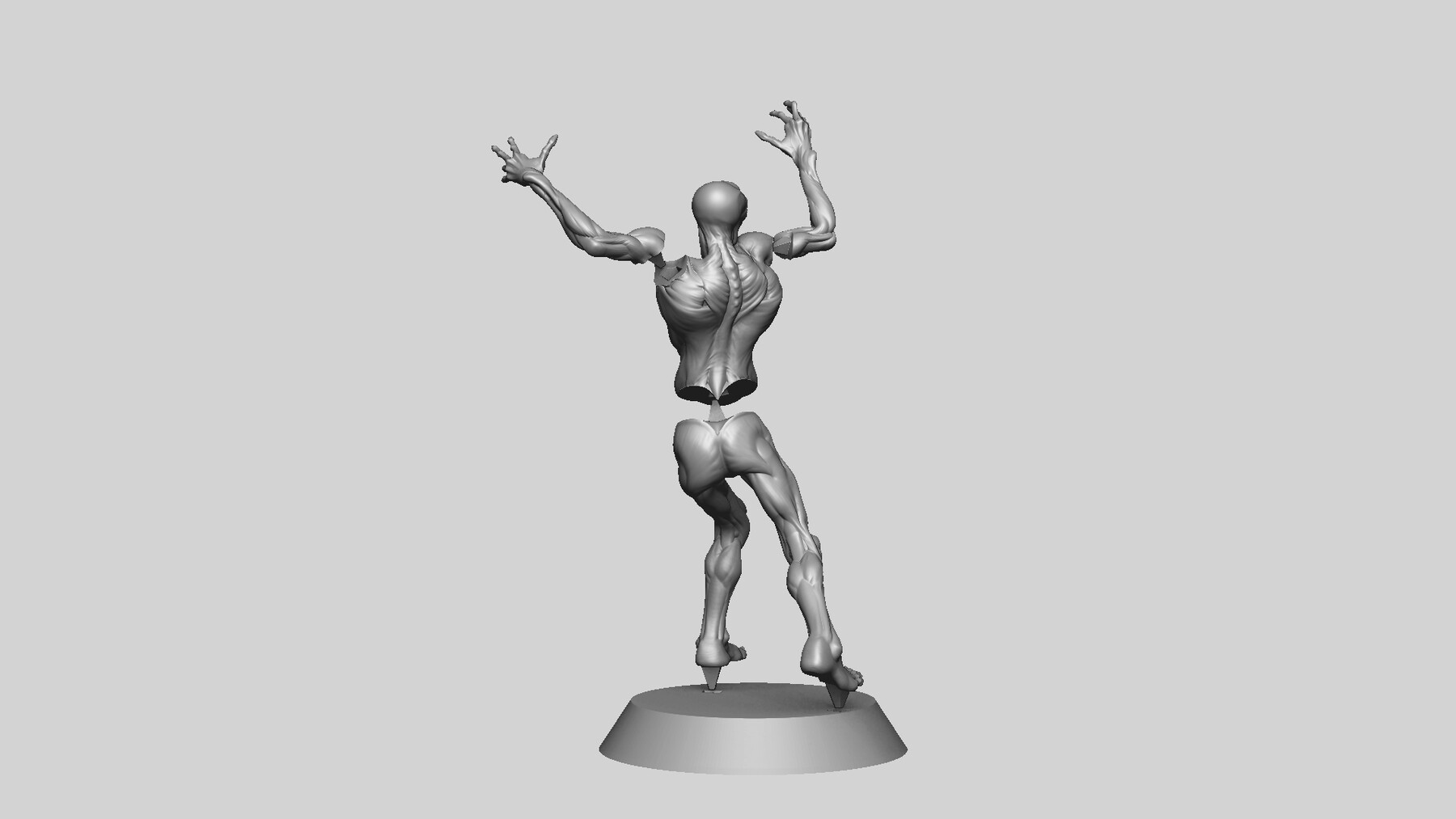 ArtStation - Zombie Undead Pose 02 3D printable model | Resources