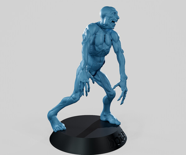 ArtStation - Zombie Undead Pose 03 3D print model | Resources