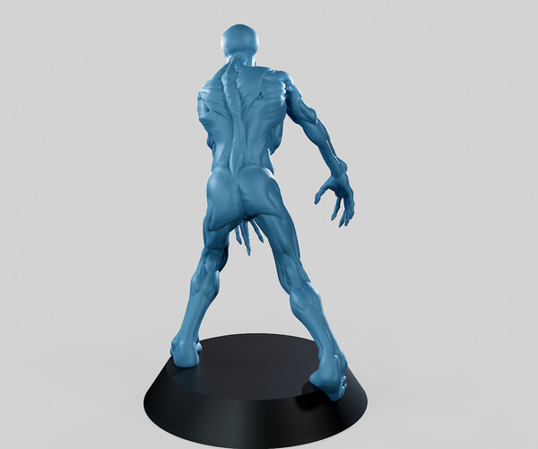ArtStation - Zombie Undead Pose 03 3D print model | Resources