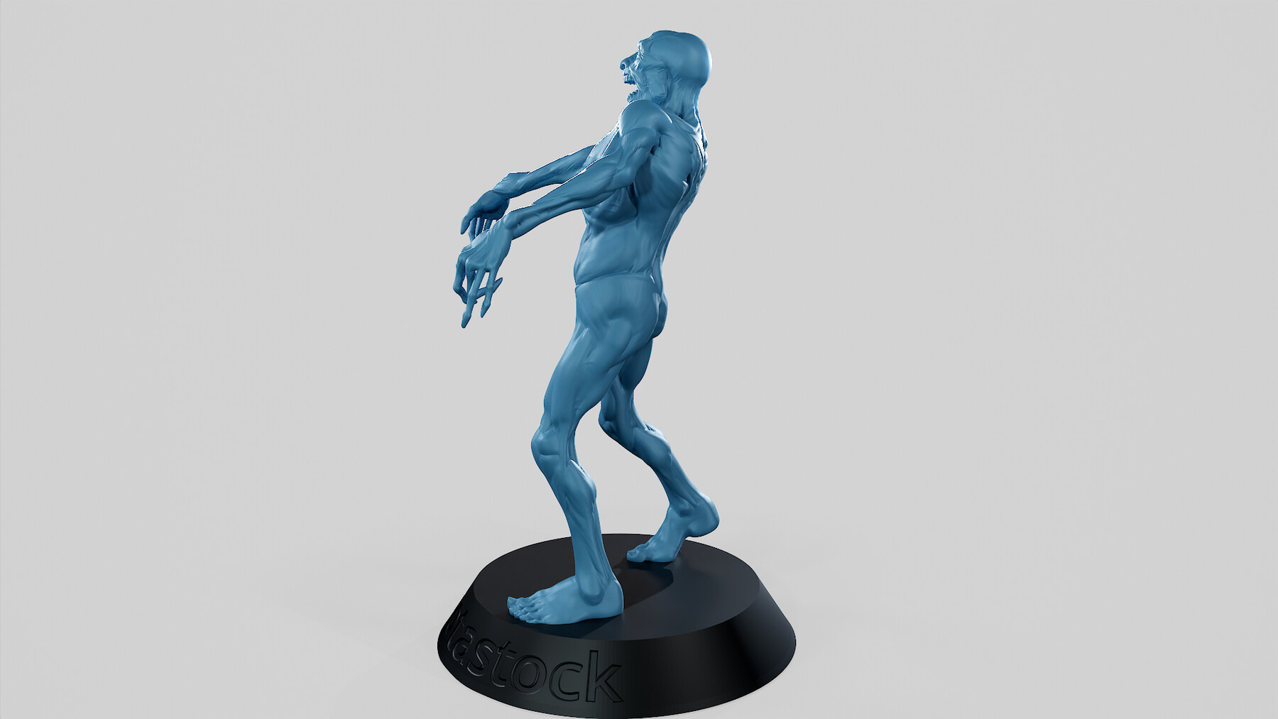 ArtStation - Zombie Undead Pose 04 3D print model | Resources