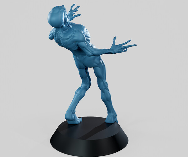 ArtStation - Zombie Undead Pose 05 3D printable model | Resources