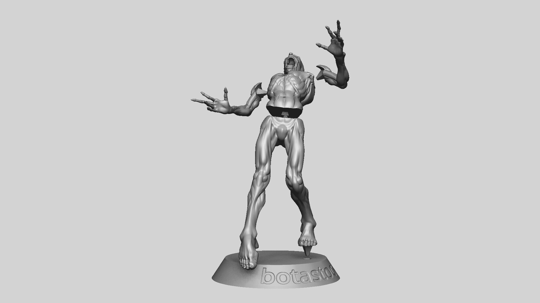 ArtStation - Zombie Undead Pose 05 3D printable model | Resources