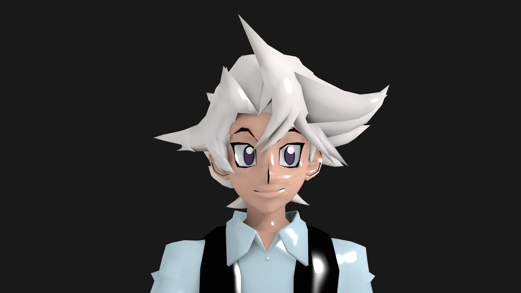 ArtStation - Rosso Drump manga Low-poly 3D model | Game Assets