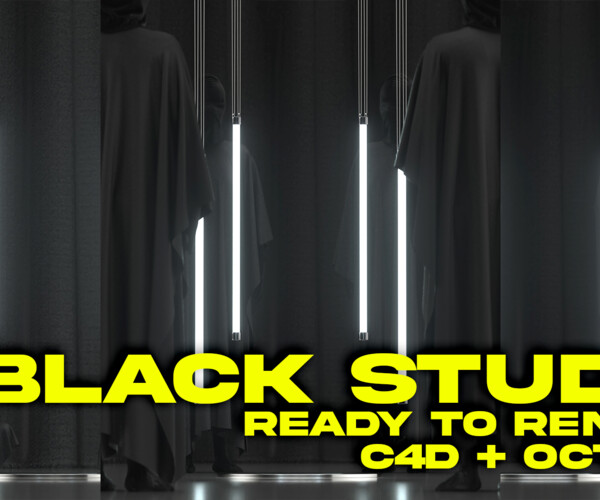 ArtStation - 3 BLACK STUDIO - Cinema 4D + Octane render | Resources