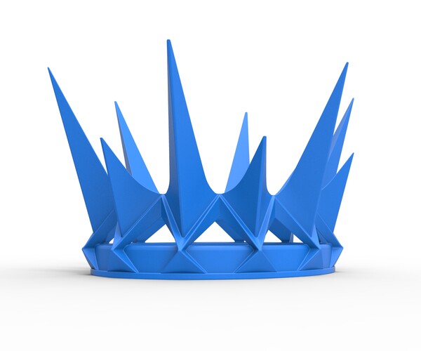 ArtStation - 3D printable Crown | Game Assets