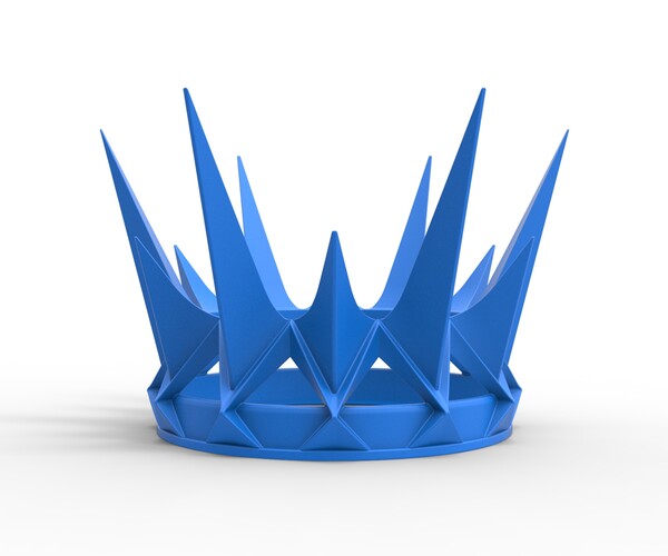 ArtStation - 3D printable Crown | Game Assets