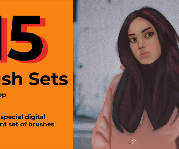 ArtStation - 15 Photoshop Sets of Brushes for Digital painting | Brushes
