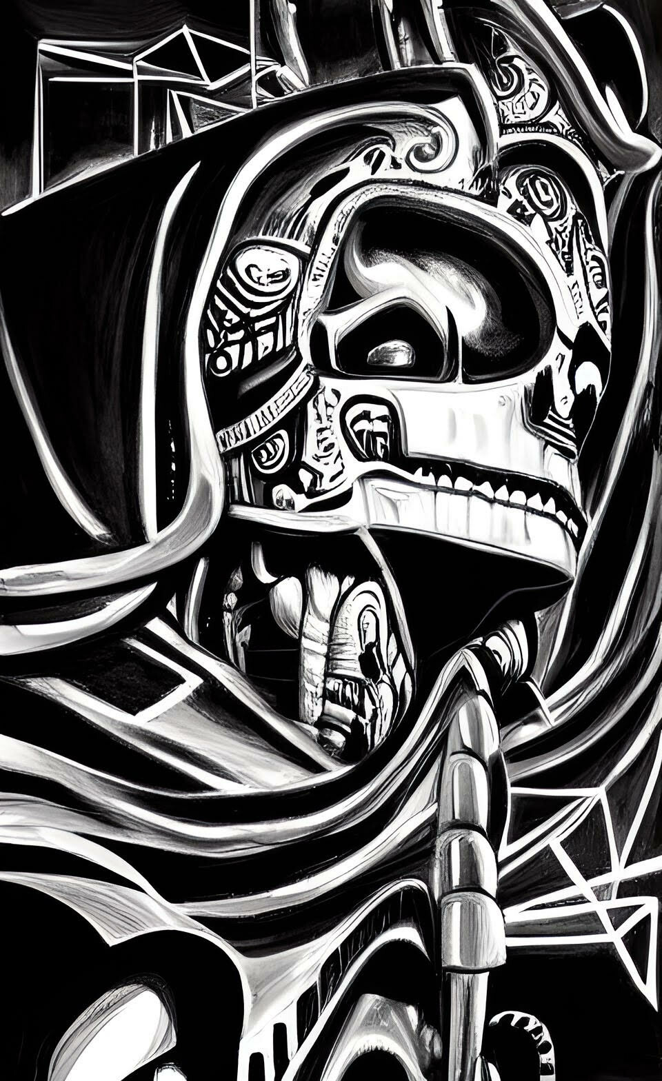 ArtStation - #7 - Alexander Aether - The Skeleton God | Artworks