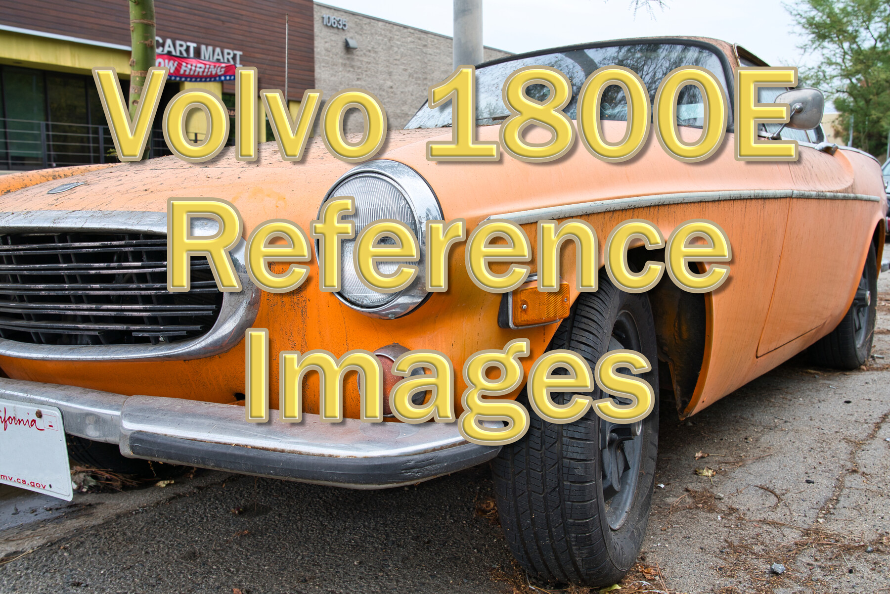 ArtStation - Volvo 1800E Car Reference Images Pack | Resources