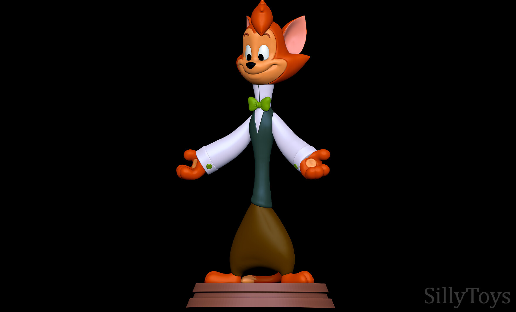 ArtStation - Danny - Cats Don`t Dance 3D print model | Resources