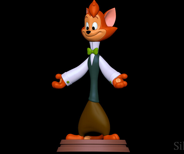 ArtStation - Danny - Cats Don`t Dance 3D print model | Resources