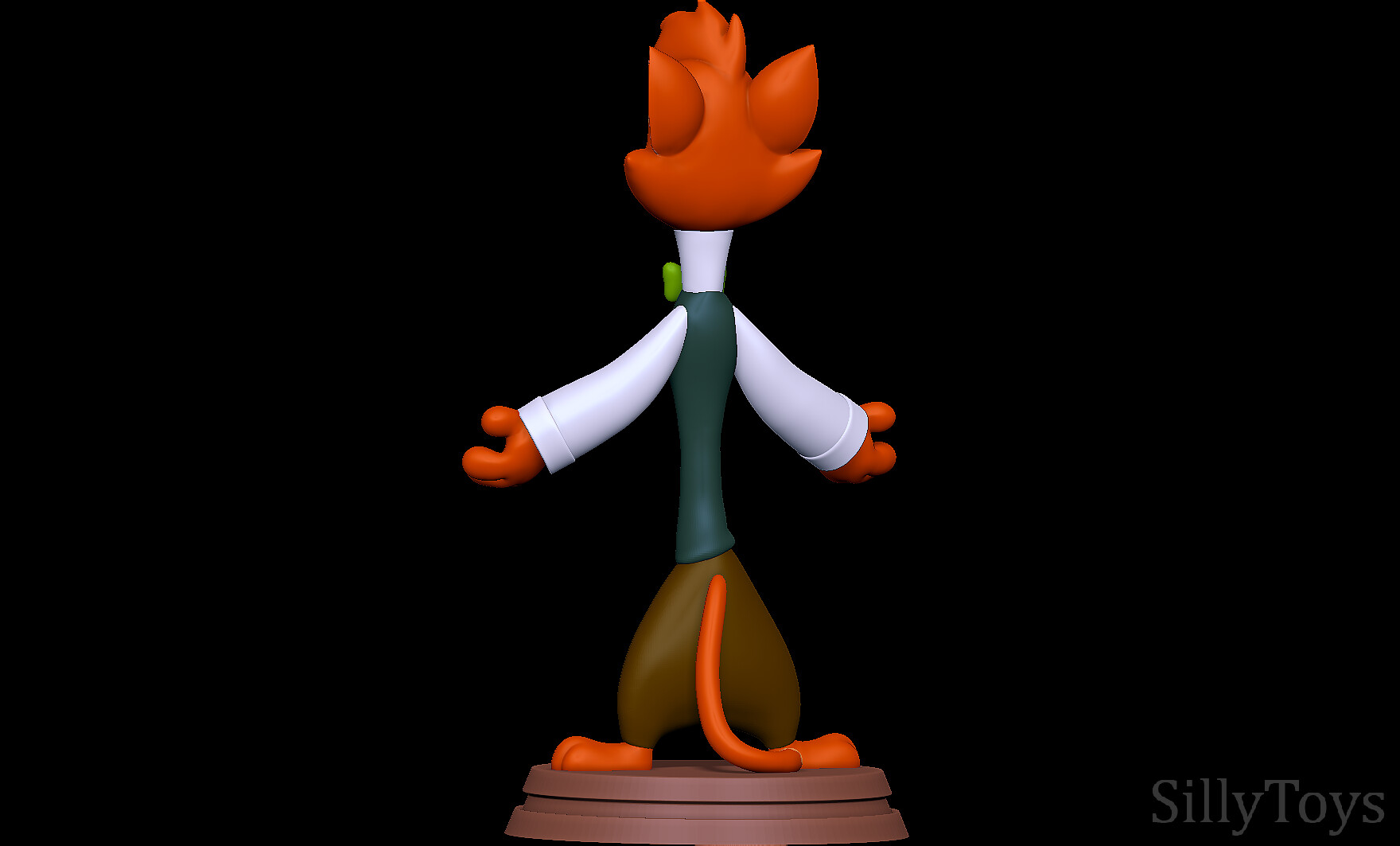 ArtStation - Danny - Cats Don`t Dance 3D print model | Resources