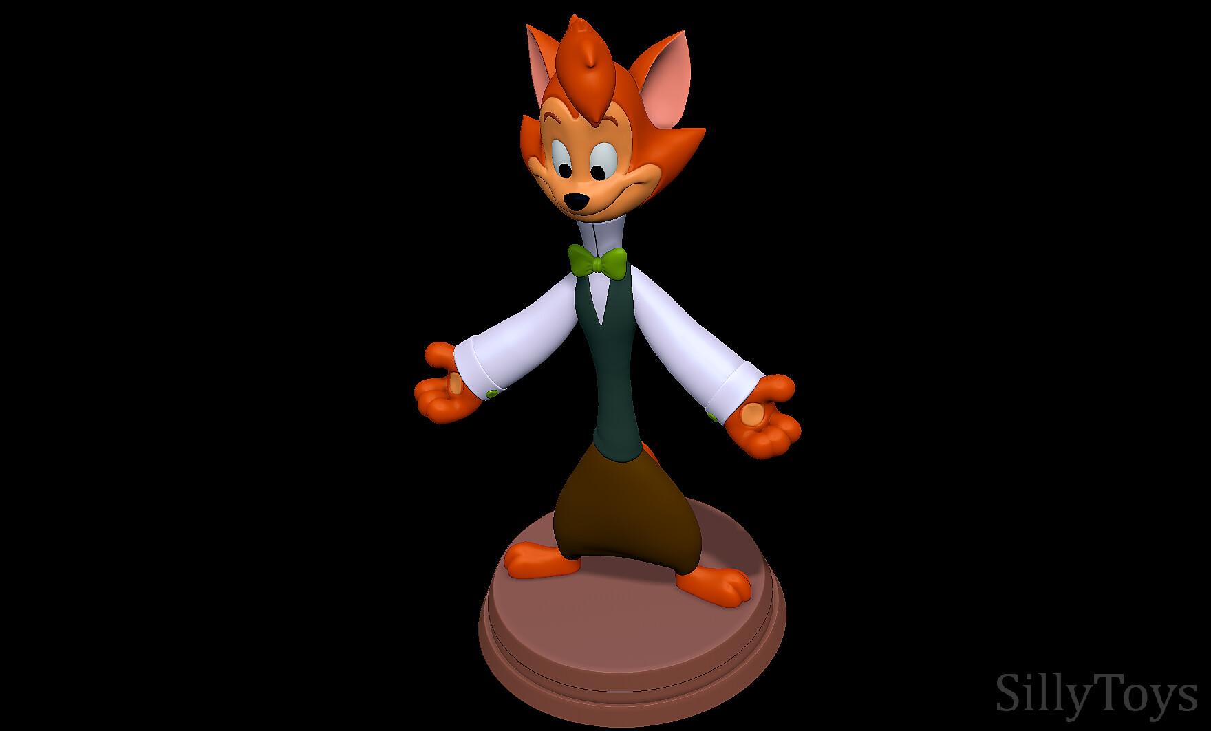 ArtStation - Danny - Cats Don`t Dance 3D print model | Resources