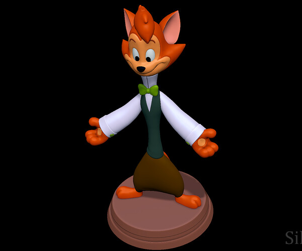 ArtStation - Danny - Cats Don`t Dance 3D print model | Resources