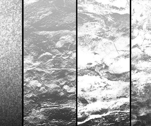 ArtStation - 4 Stone and Rock Texture Brushes for ClipStudioPaint/25 ...