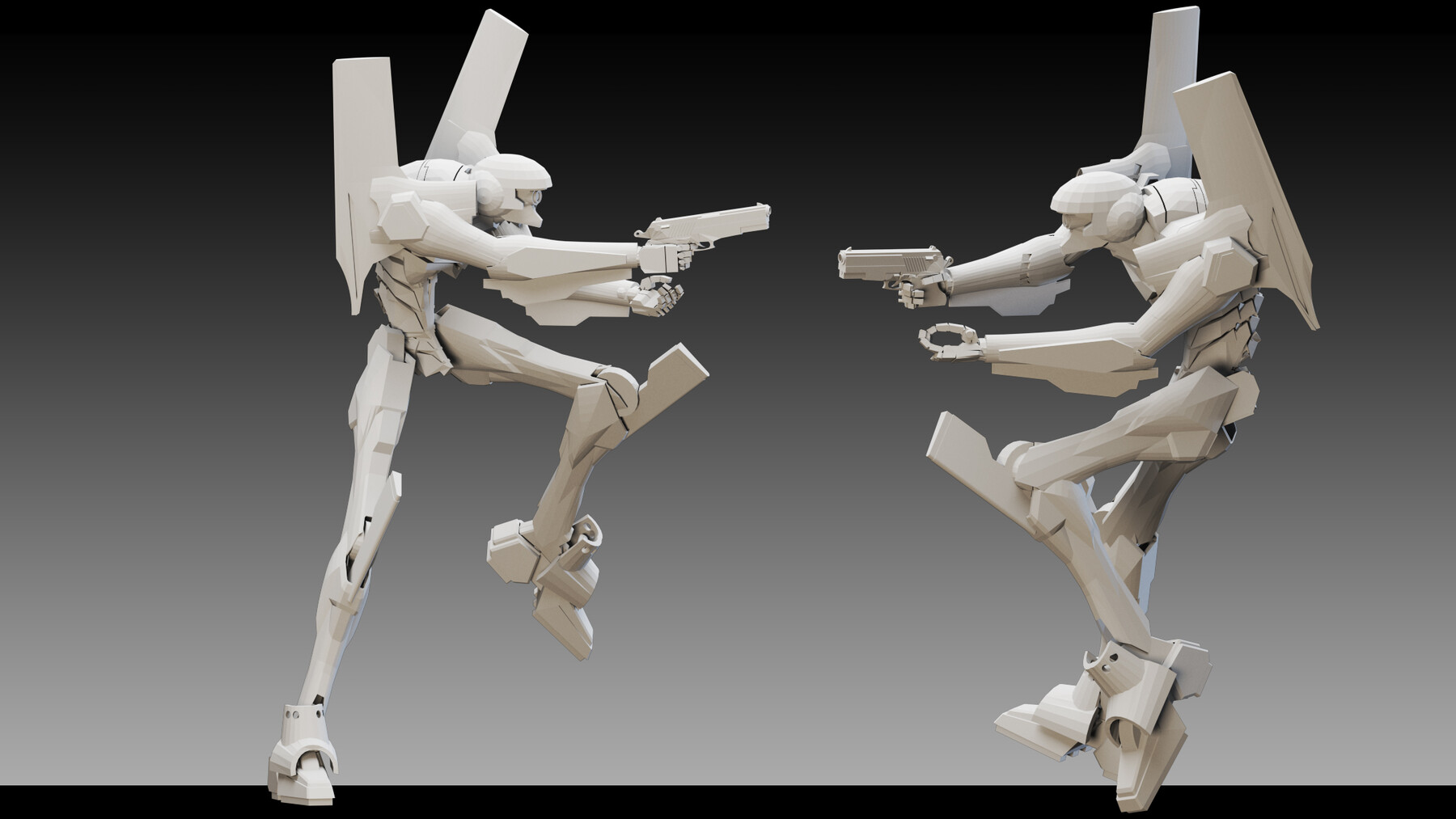 ArtStation - 5 Sci- Fi Characters- Vol 01- High detail 3d models ...