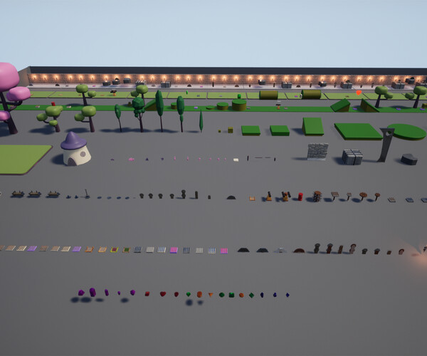 ArtStation - Side Scroller Game 3D Asset | Game Assets