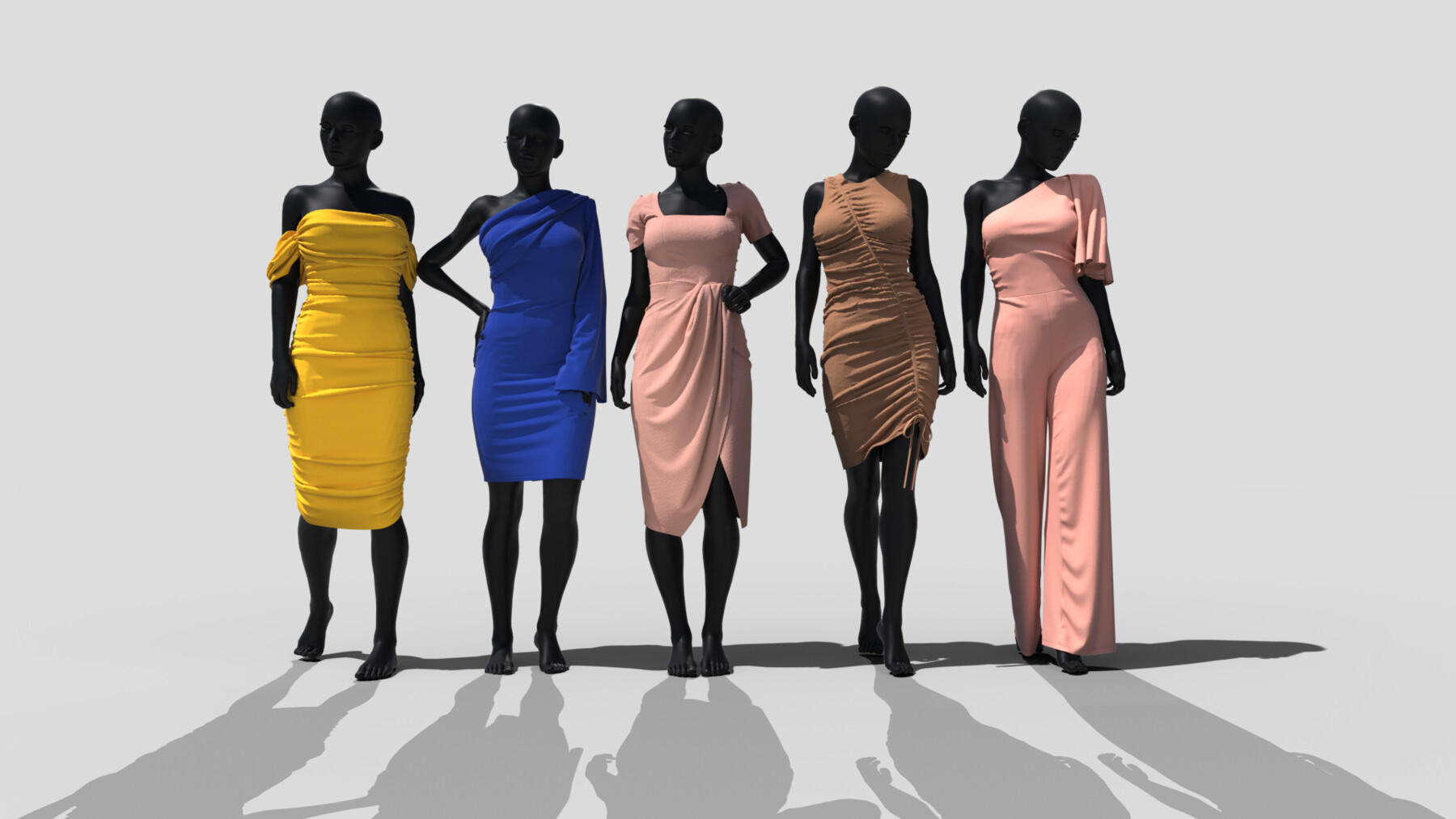 ArtStation - Realistic Women's Dresses | Resources