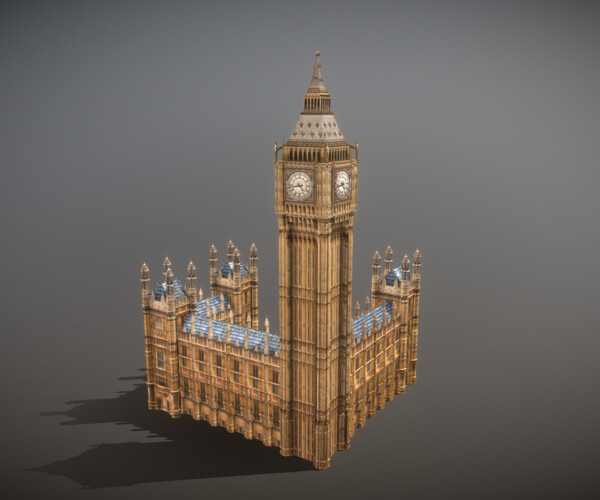ArtStation - Big Ben | Game Assets