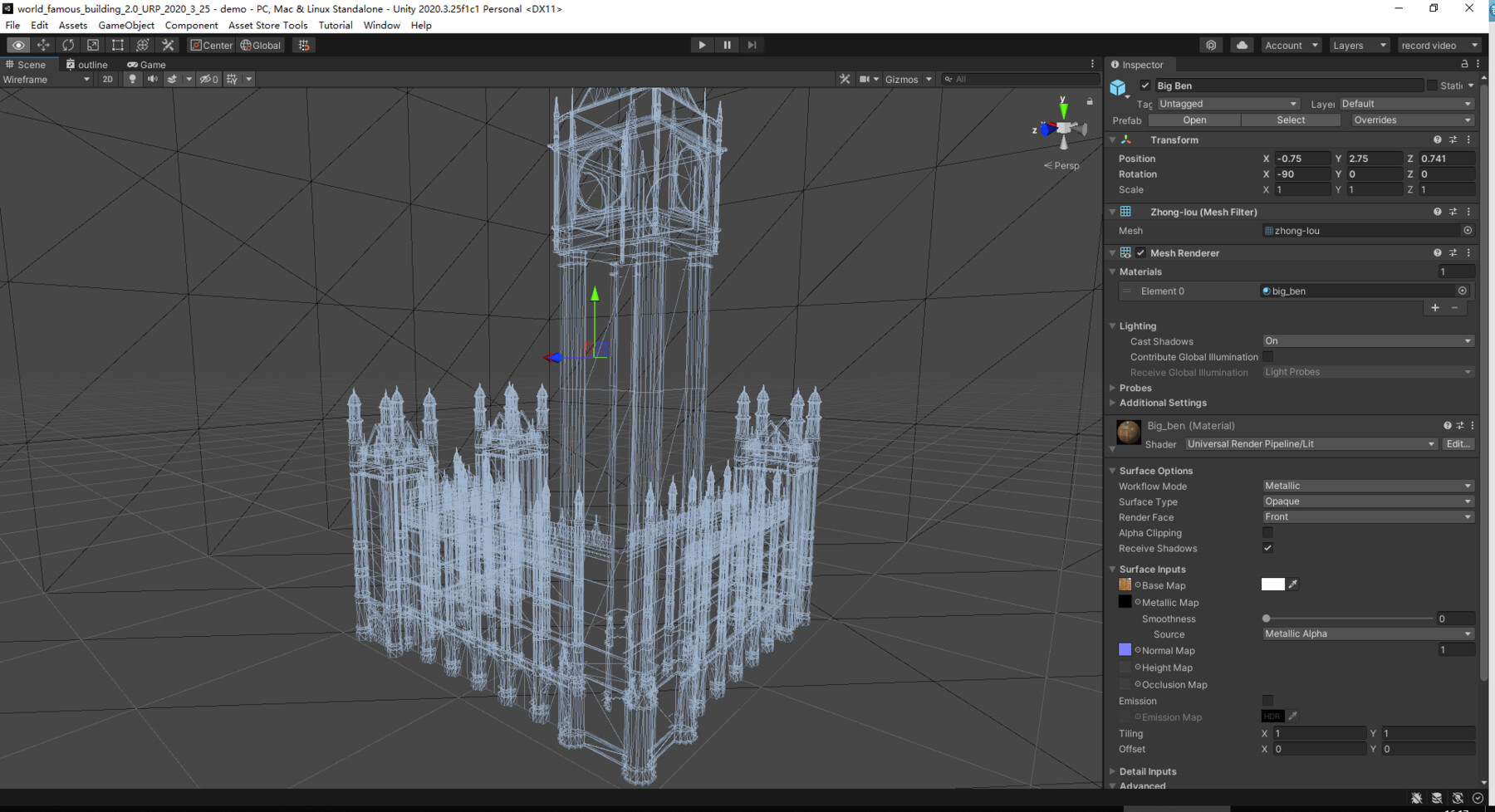 ArtStation - Big Ben | Game Assets