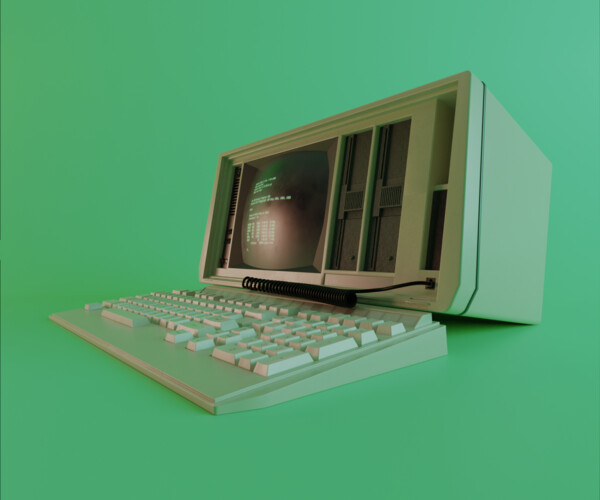 ArtStation - Victor Vicki Portable PC | Game Assets