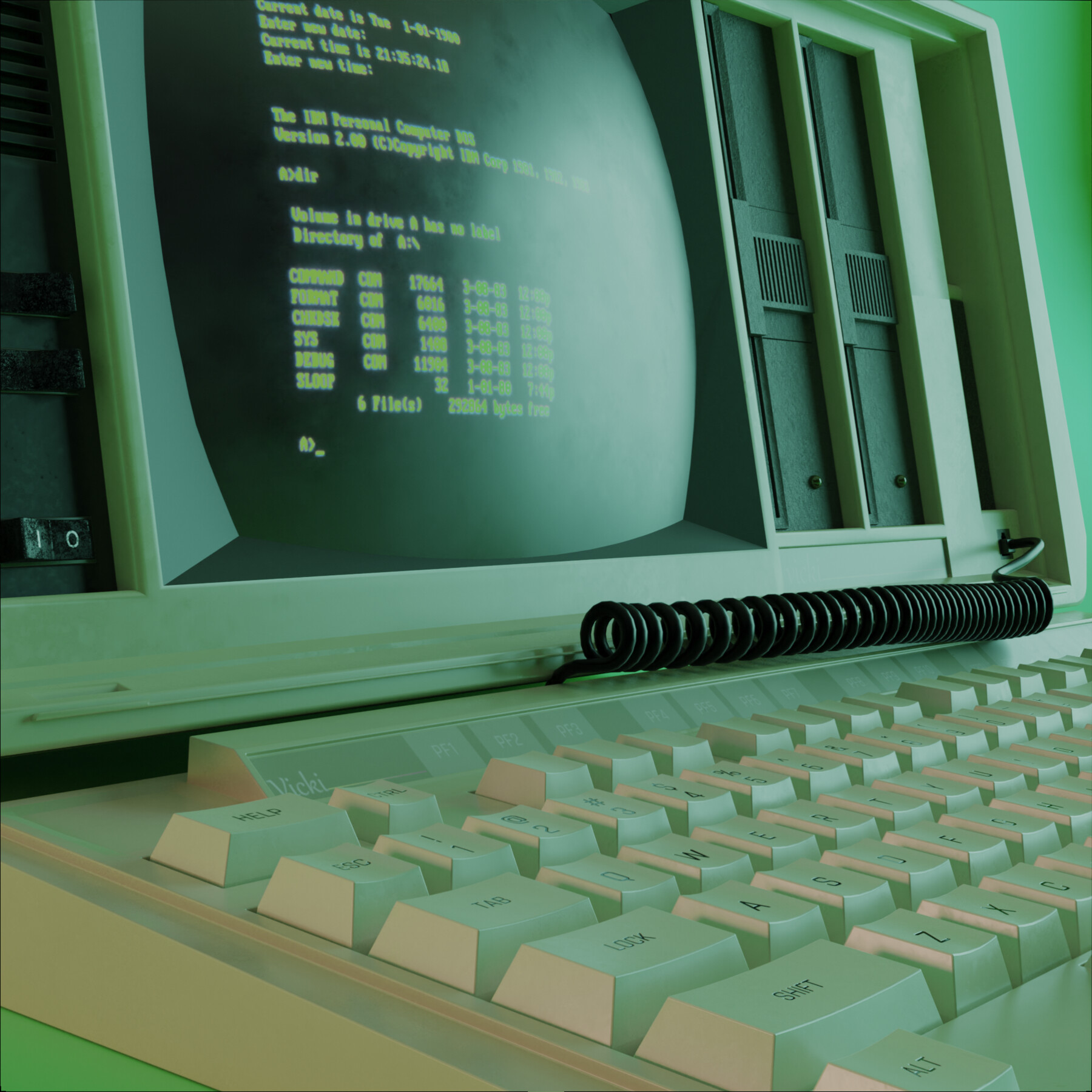 ArtStation - Victor Vicki Portable PC | Game Assets