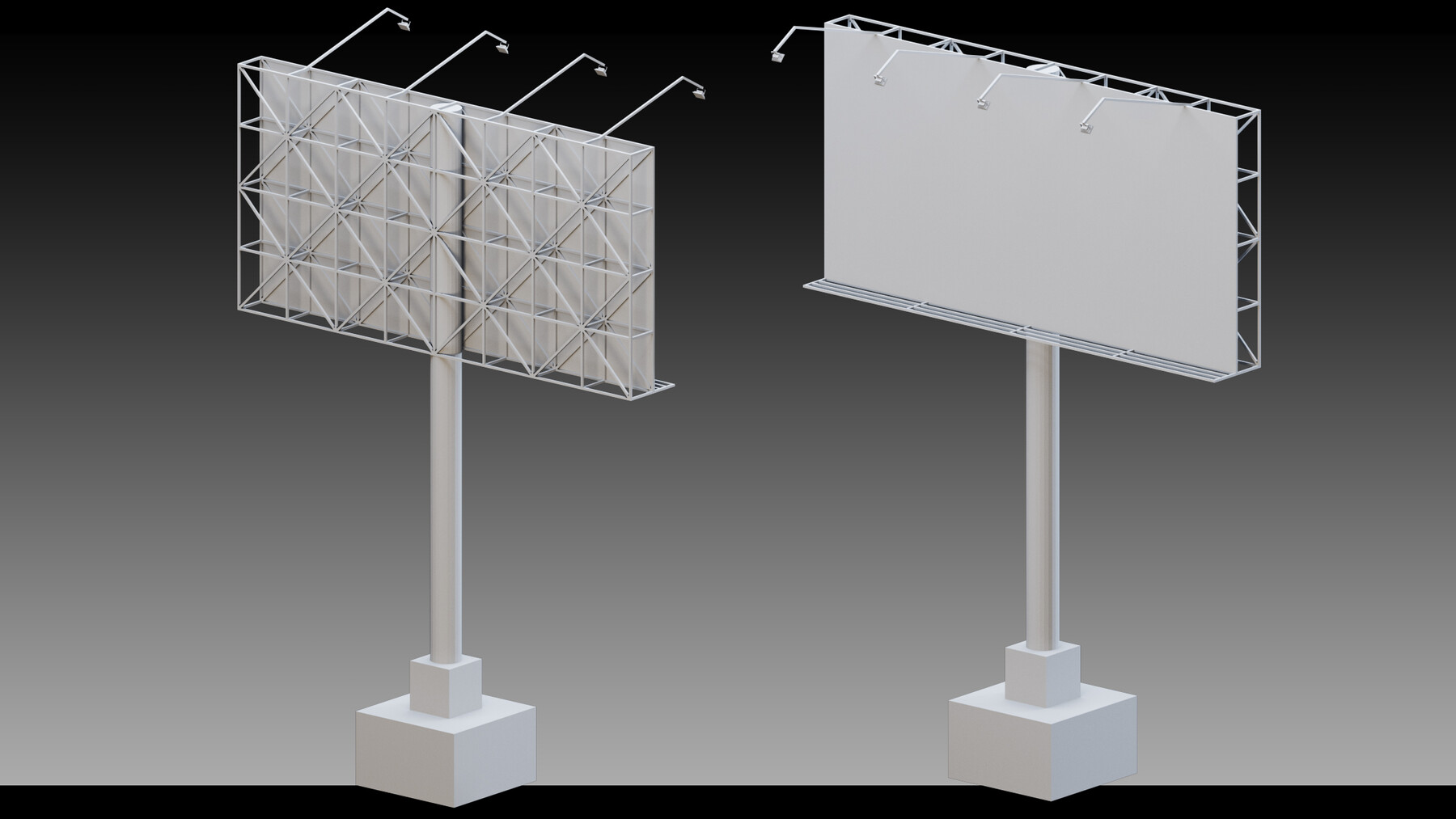 ArtStation - 41 Billboard Props- High detail 3d models | Resources