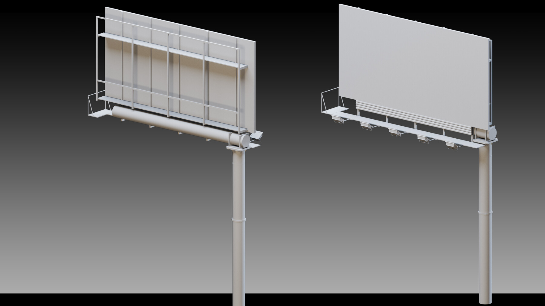 ArtStation - 41 Billboard Props- High detail 3d models | Resources