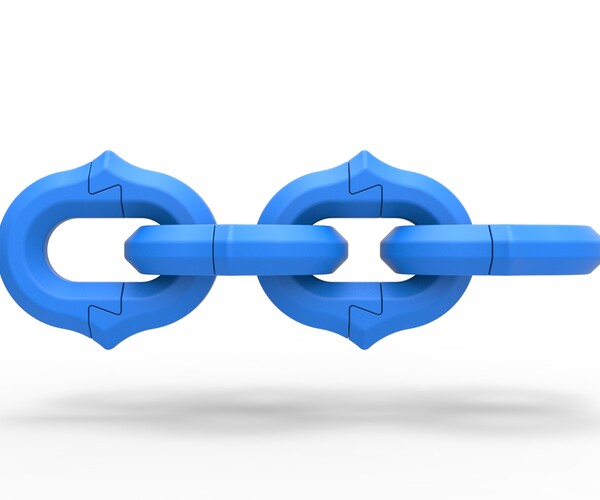 ArtStation - 3D printable Cosplay Chain 8 | Resources