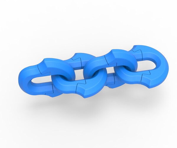 ArtStation - 3D printable Cosplay Chain 14 | Resources