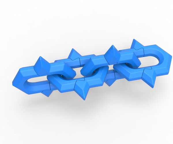 ArtStation - 3D printable Cosplay Chain 15 | Resources