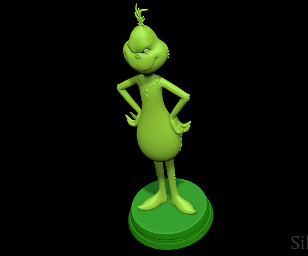 ArtStation - Grinch 3D print model | Resources