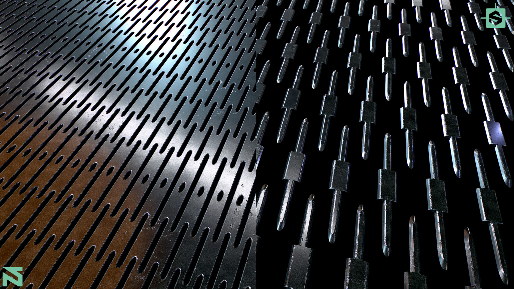 ArtStation - METAL PATTERN GENERATOR | Resources