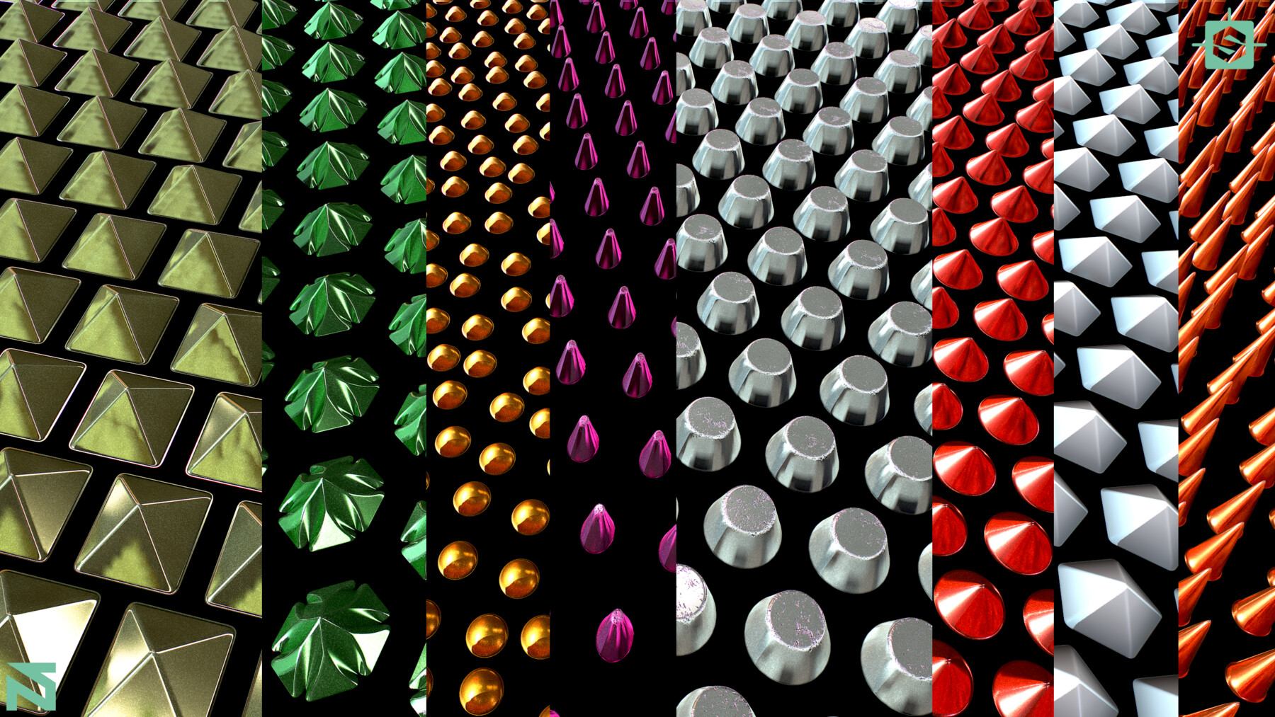 ArtStation - METAL PATTERN GENERATOR | Resources